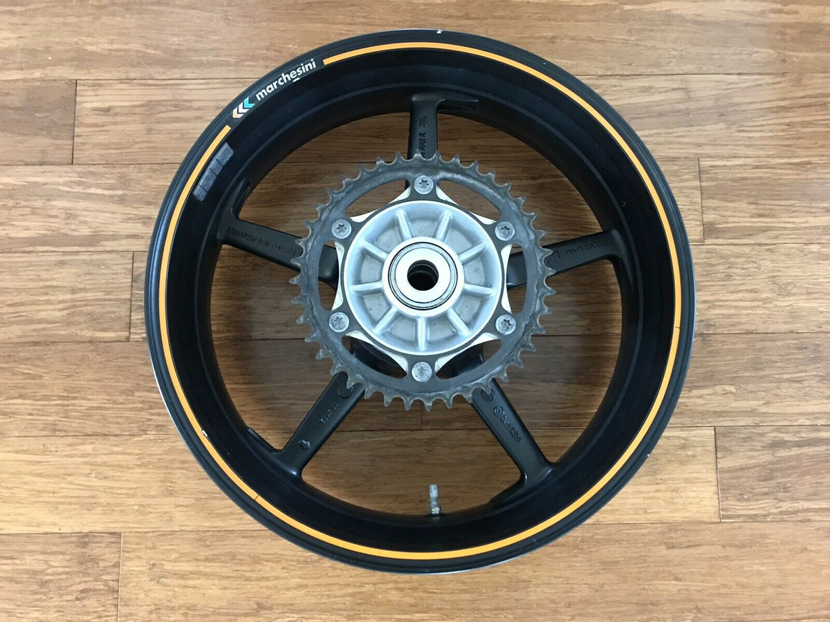 KTM 690 Duke rear wheel black 2008-2012 – byronmotospares